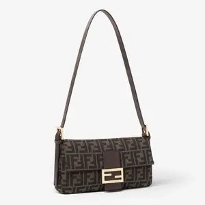 Fendi Baguette® 26424 Ff Zucca Jacquard Fabric Bag